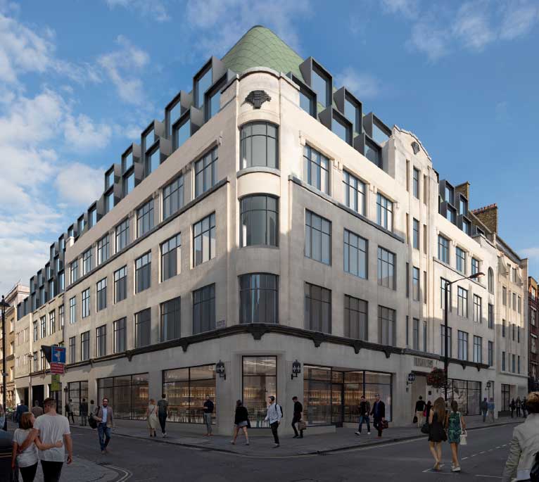 Iconic Building in Soho - Construction Underway - FLATT