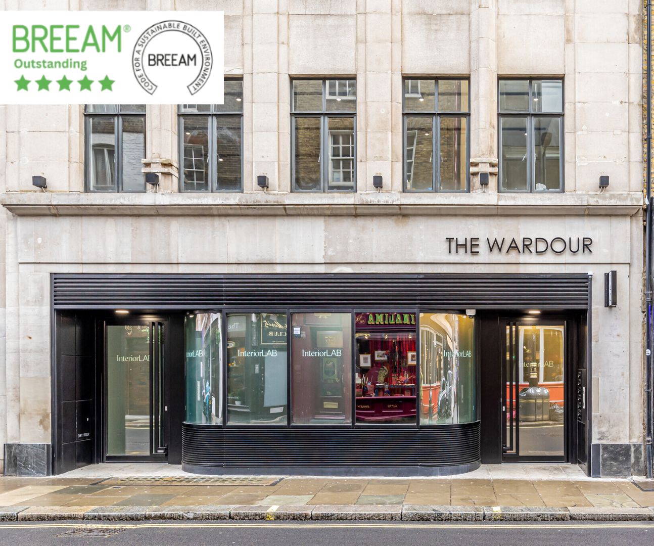 The Wardour Achieves BREEAM 'Outstanding' Certification - FLATT